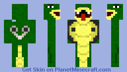 O homem-Cobra Minecraft Skin