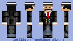 Mafia Boss Black Minecraft Skin