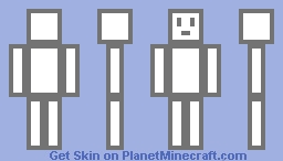 Blanky (no armor) Minecraft Skin