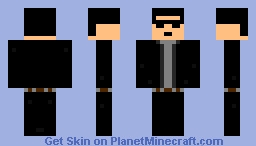 Secret agent Minecraft Skin