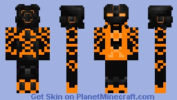 Orange Minecraft Skin