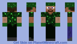 Steve Soldier Minecraft Skin