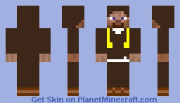 Steve the Monk Minecraft Skin