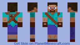 Steve the Warrior Minecraft Skin