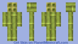 Bamboo man Minecraft Skin