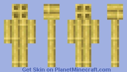 Bamboo man Minecraft Skin