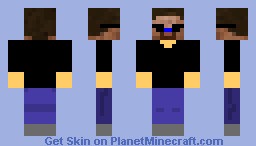 Cool Steve Minecraft Skin