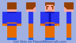 The Real and Original Steve Minecraft Skin