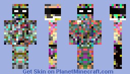 Pretty colors Minecraft Skin