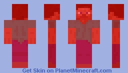 steve getting hit Minecraft Skin