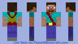 steve backpack_(I'm new to this) Minecraft Skin