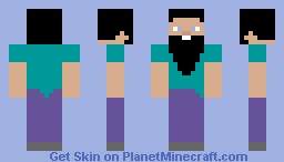 steve bearded Minecraft Skin