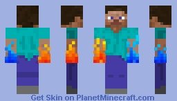 Steve of the Elements Minecraft Skin