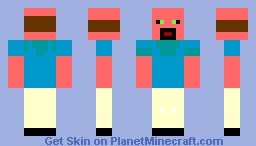 Steve Ballmer :D (sweating) Minecraft Skin