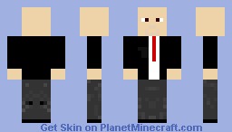 Hitman Minecraft Skin