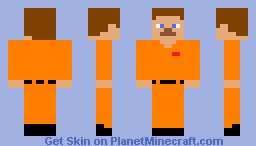 steve in prison Minecraft Skin