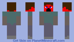 Steve Rage Minecraft Skin