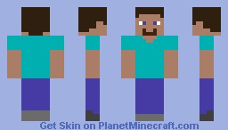 Steve Remake Minecraft Skin