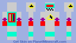 steve,s robot transformation Minecraft Skin