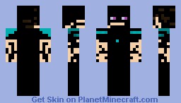 ender infected Minecraft Skin