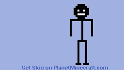 stickman skin Minecraft Skin