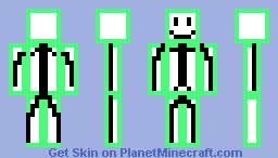 stick man Minecraft Skin