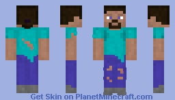 Steve v2. Minecraft Skin