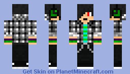 Emo Teen Minecraft Skin