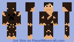 Stranded Man Minecraft Skin