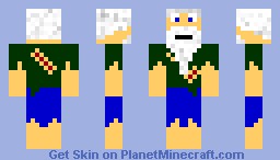Stranded Old Man Minecraft Skin