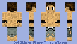 Stranded guy Minecraft Skin