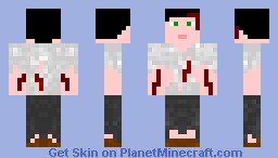stranded man Minecraft Skin