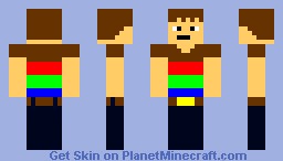 strautastream vakman Minecraft Skin