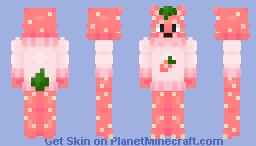 🍓 Strawbeary (Strawberry Jam) Minecraft Skin