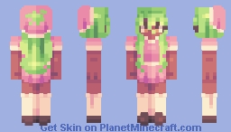 Strawberry Tea Minecraft Skin