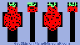 strawberry Minecraft Skin