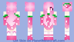 Strawberry Crush ☆ Minecraft Skin