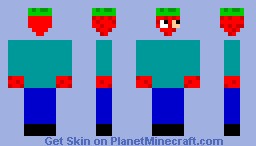 STRAWBERRYMAN! Minecraft Skin
