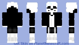 DUSTTALE: I MISS YOU /Stretch's DUSTTALE sans Minecraft Skin