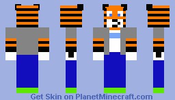 Striker the Tiger Minecraft Skin