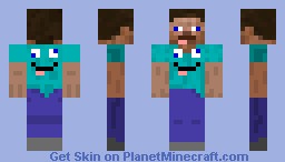 stupid steve Minecraft Skin