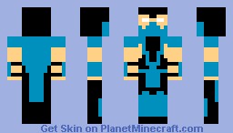 sub zero Minecraft Skin