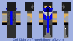 sub zero Minecraft Skin