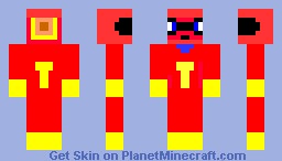 Super TNT MAN! Minecraft Skin