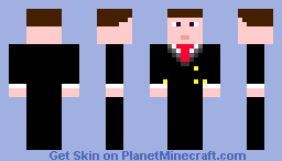 Suit and Tie Minecraft Skin
