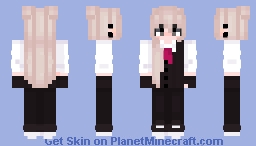Suit Girl Minecraft Skin