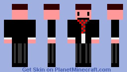 Suit man Minecraft Skin