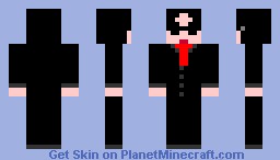 Black Suit Minecraft Skin