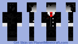Faceless Suit Minecraft Skin