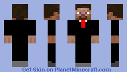 suited up Minecraft Skin